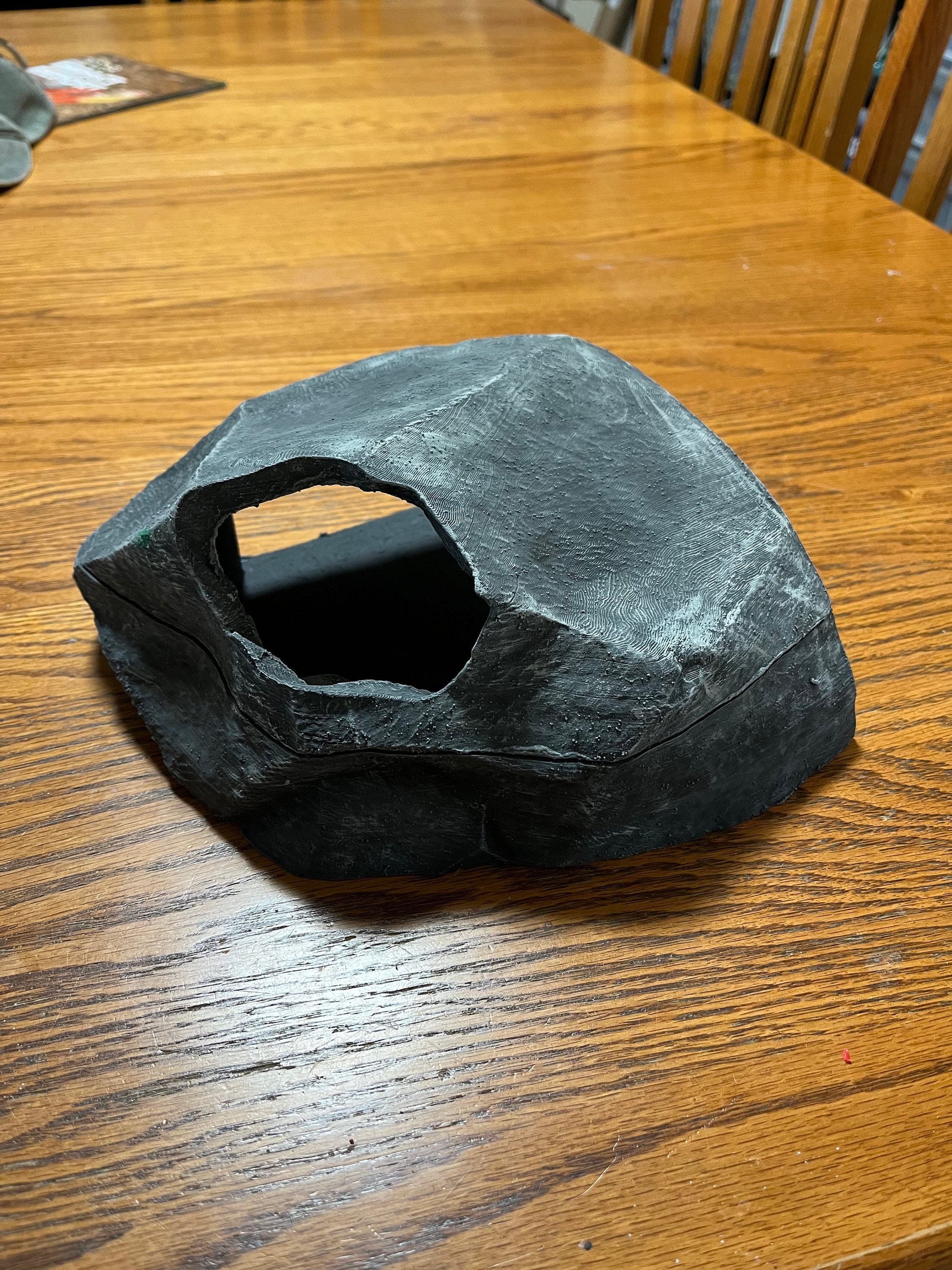 Reptile Terrarium Corner Hide Underground Corner Viewing 8"l X 8"w X 3. ...