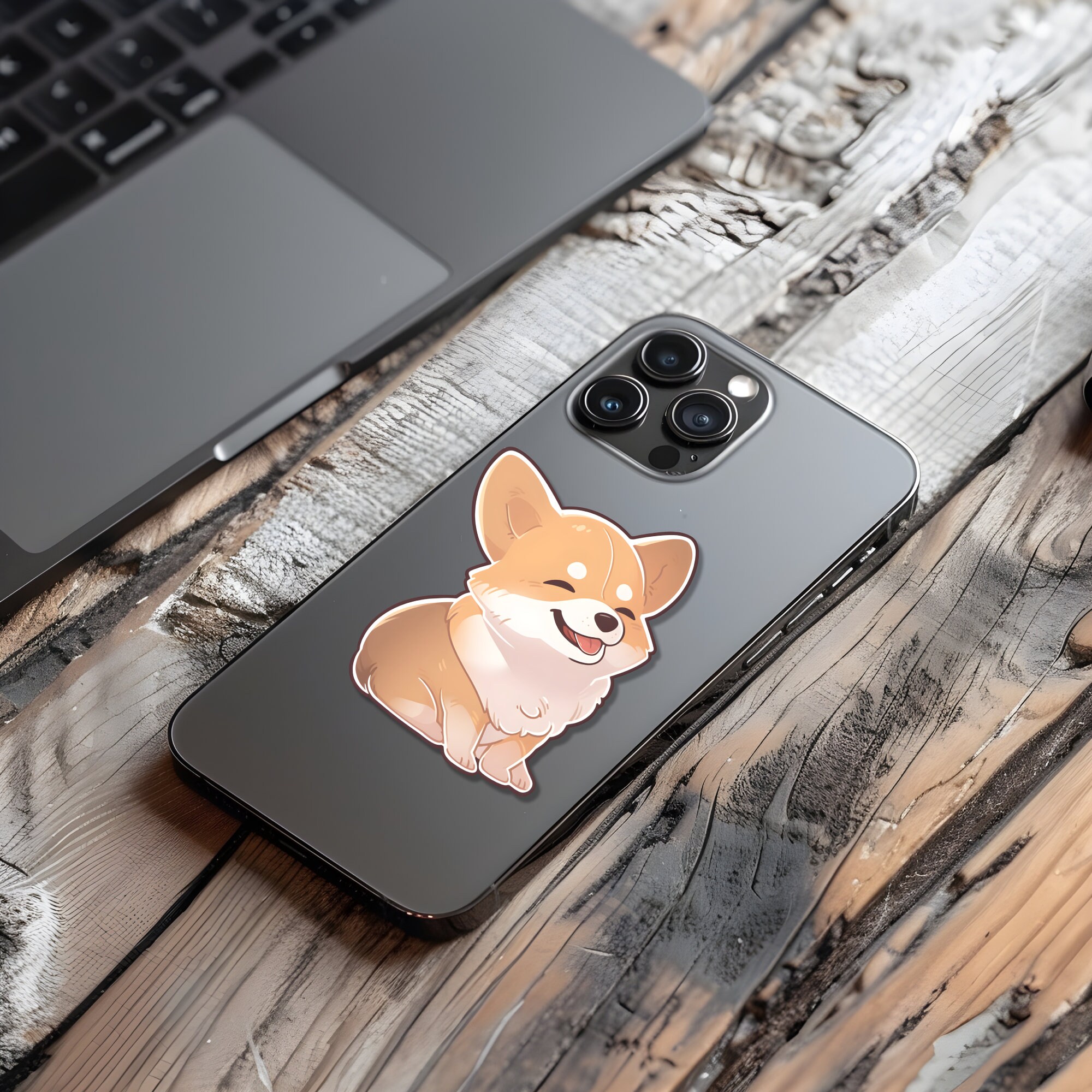 15 Cute Corgi Clipart Set PNG Corgi Dog Art Sticker Digital Download ...