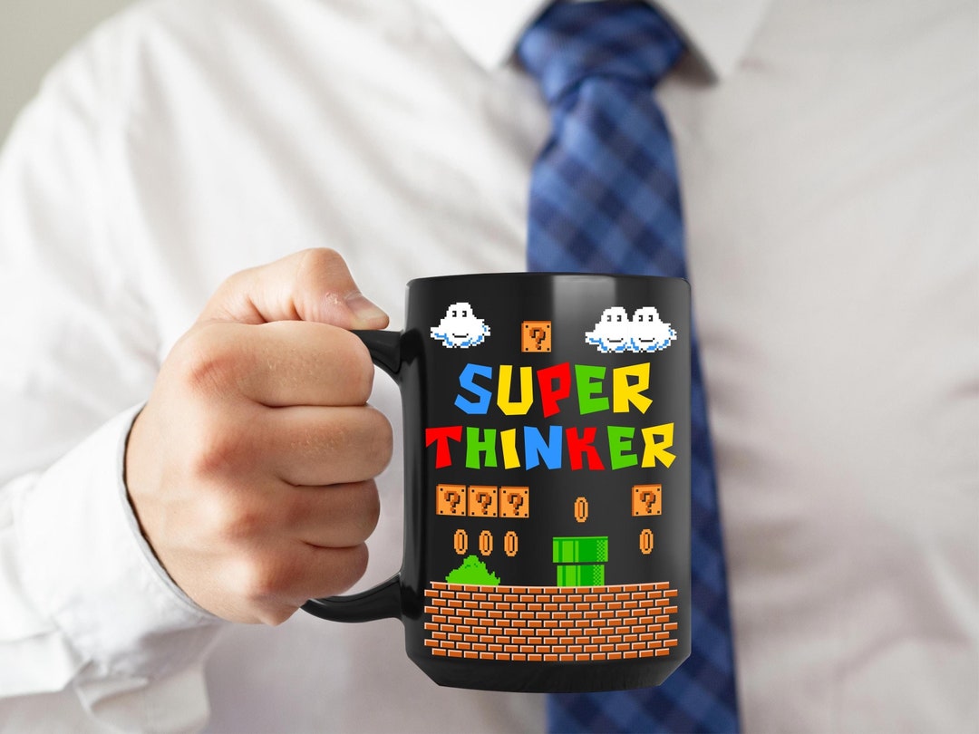 Super Thinker, Retro Video Game - Etsy