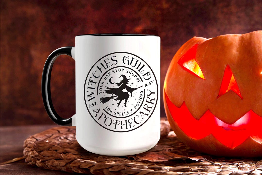 Witches Guild Apothecary, Salem Witches Guild, Witch Craft Mug, Old ...