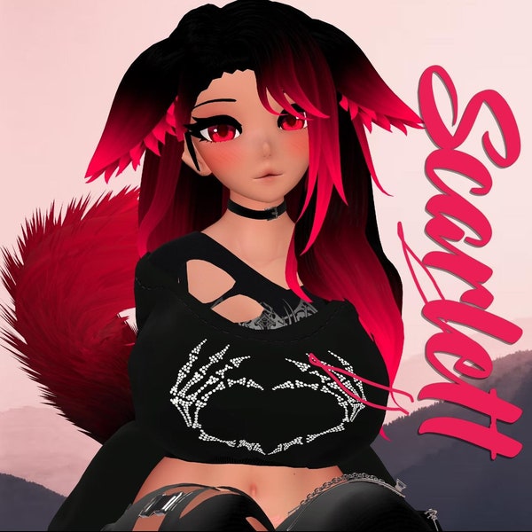 Vrchat Avatar Female - Etsy