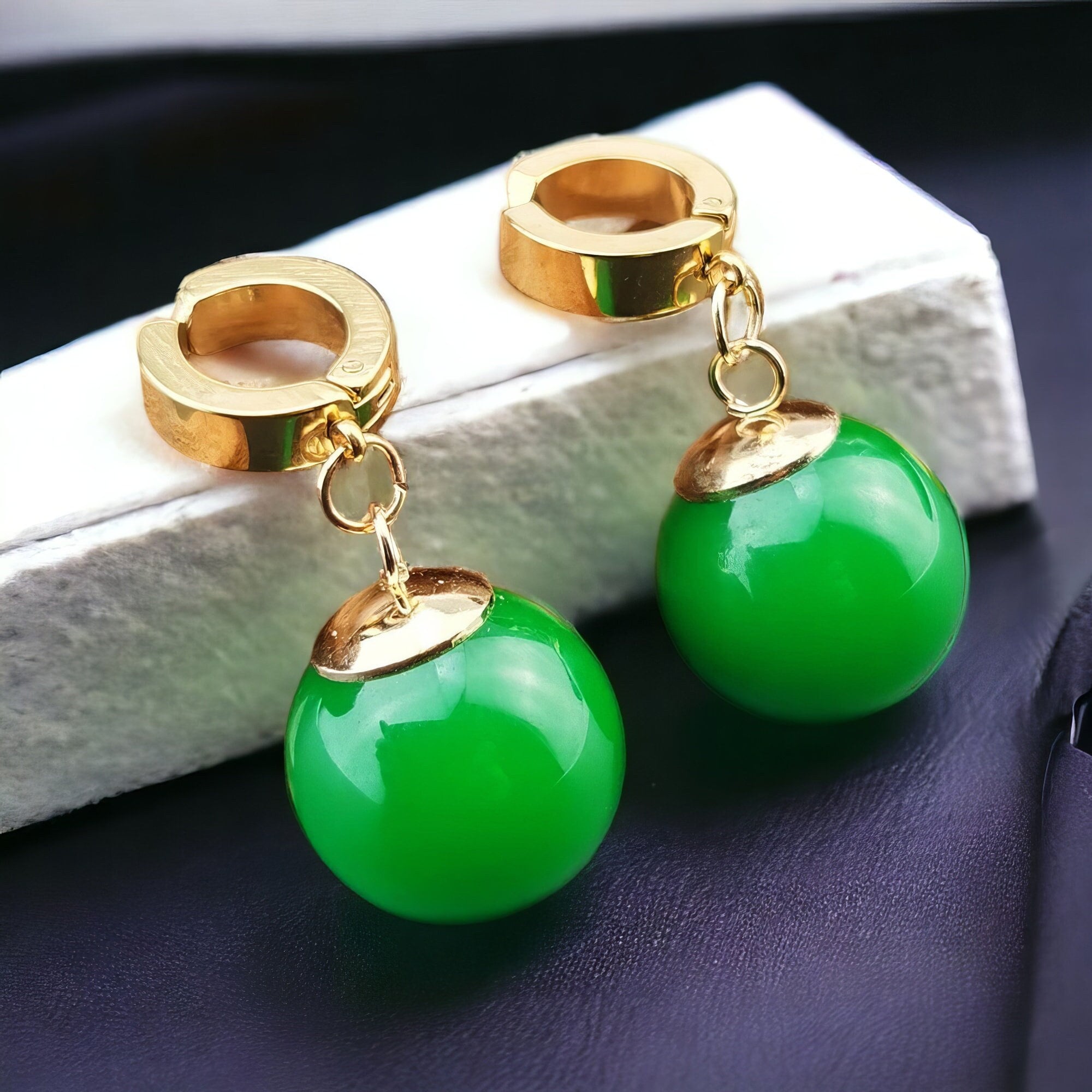 Anime DBZ Drop Earrings: Takerlama Super Vegito Potara, Black Son Goku ...