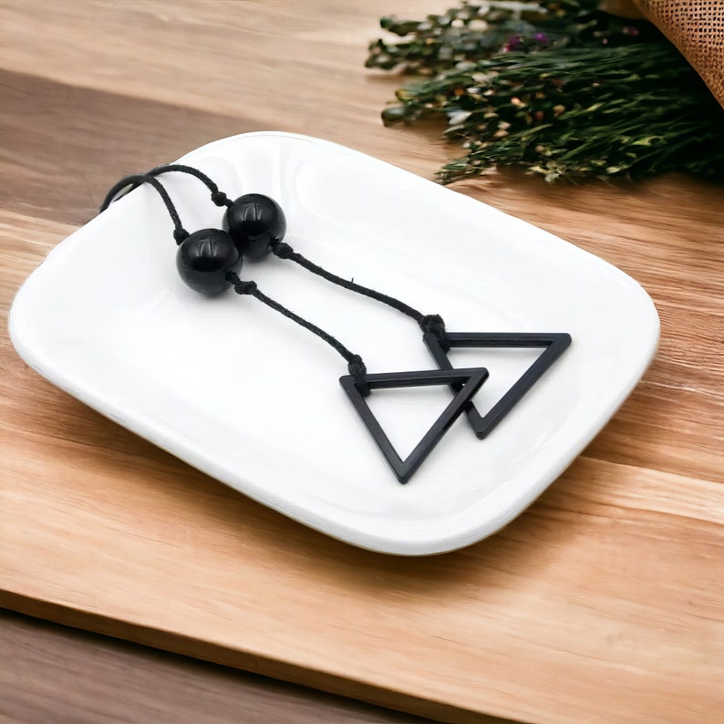 Chainsaw Man Anime-inspired Earrings Hunger Devil Fami Design, Sleek ...