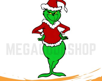 Grinch Svg Png Pdf Eps Dxf and AI Files | Vector Grinch | Instant ...
