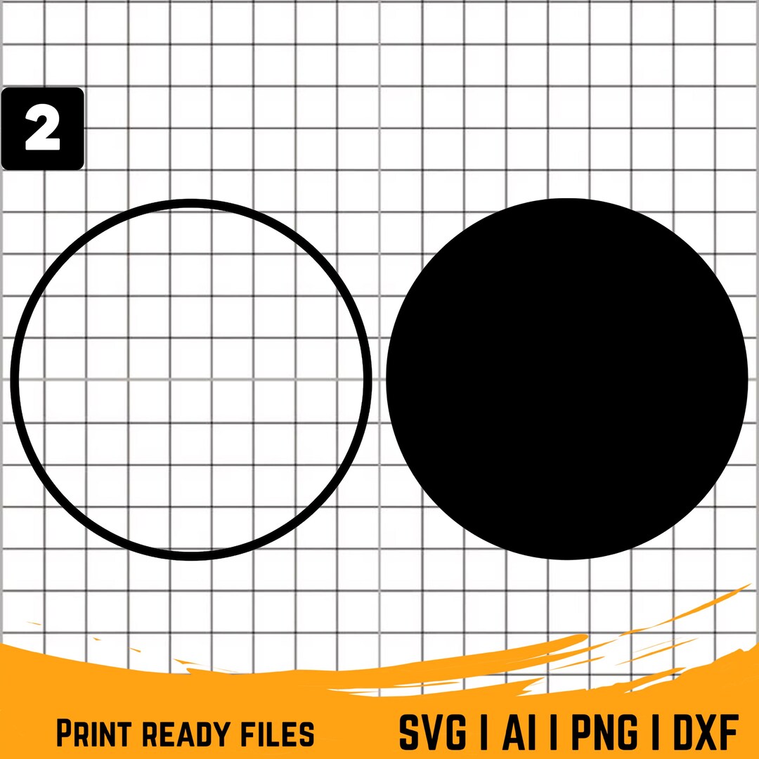 Circle Svg, Png, Dxf, Ai, Pdf | Circle Frame Svg, Black Circle, Wreath ...