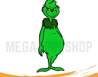 Grinch Svg Png Pdf Eps Dxf and AI Files | Vector Grinch | Instant ...