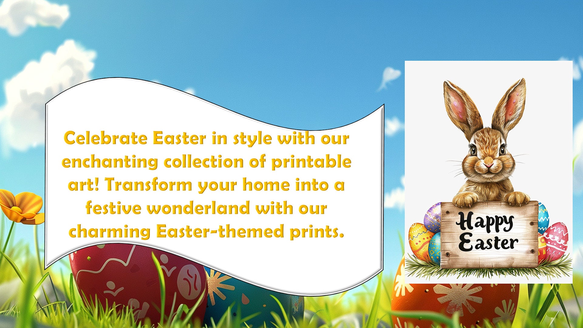 100 Easter Day Printable Arts, Easter Collection, Printable Poster, You ...