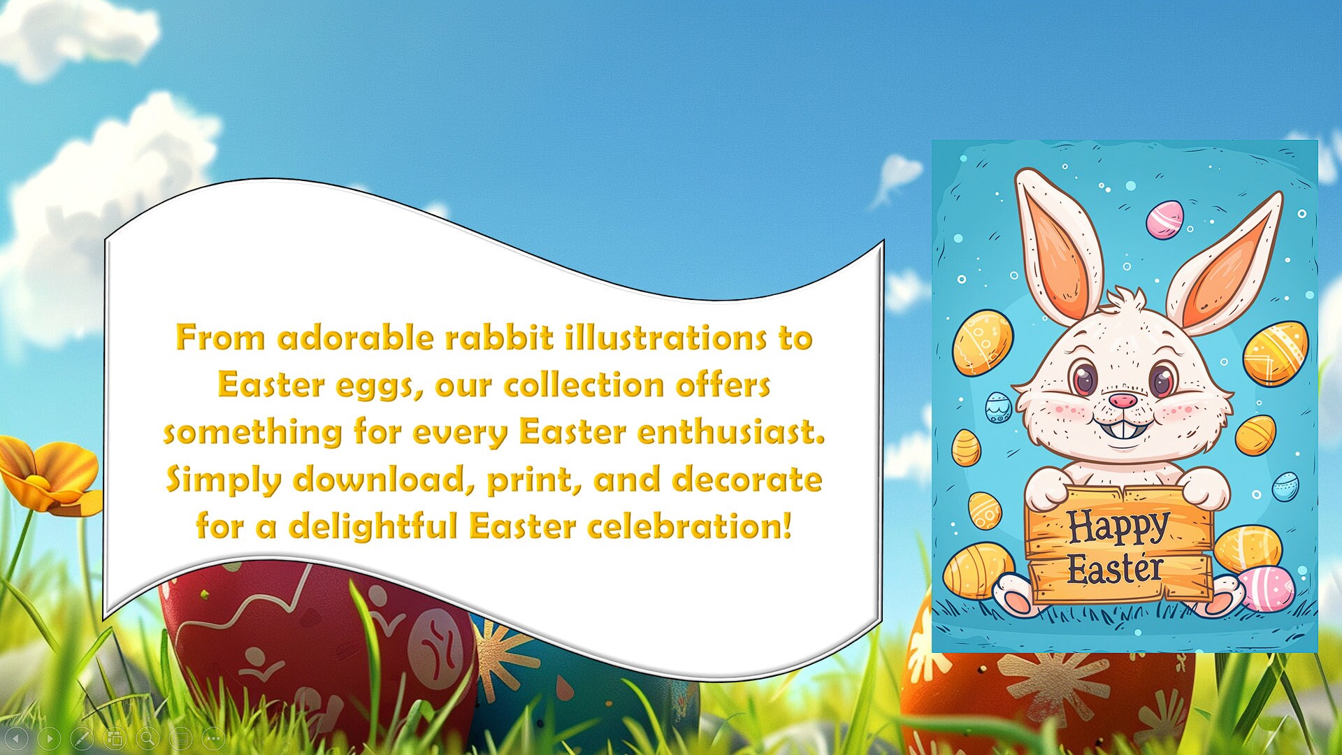 100 Easter Day Printable Arts, Easter Collection, Printable Poster, You ...