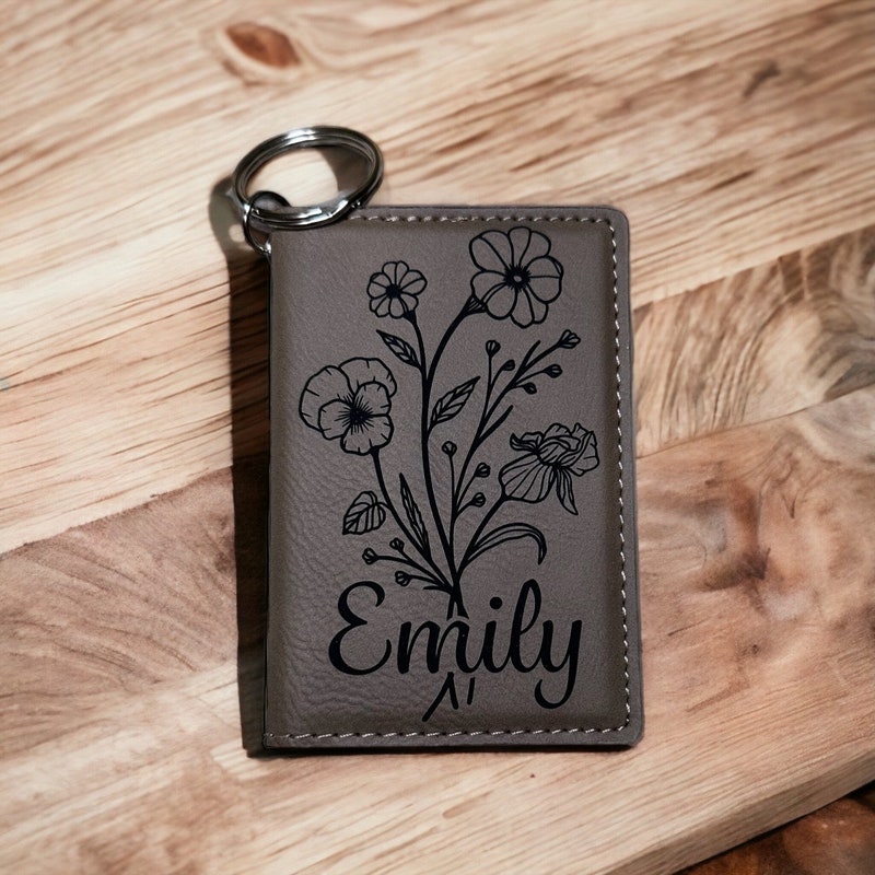 Flower Wallet - Etsy