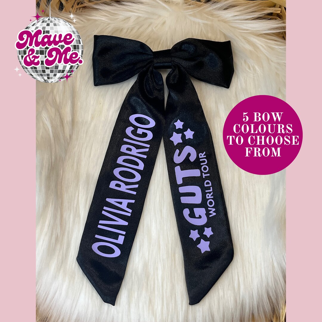 Olivia Rodrigo | Olivia Rodrigo Hair Bow | XL Hair Bow | Concert Hair ...