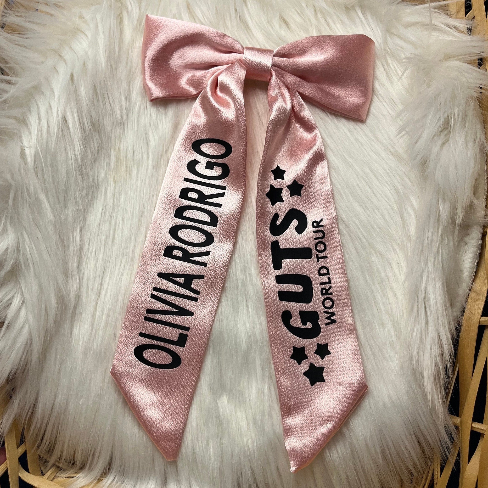 Olivia Rodrigo Olivia Rodrigo Hair Bow XL Hair Bow Concert Hair Bows ...