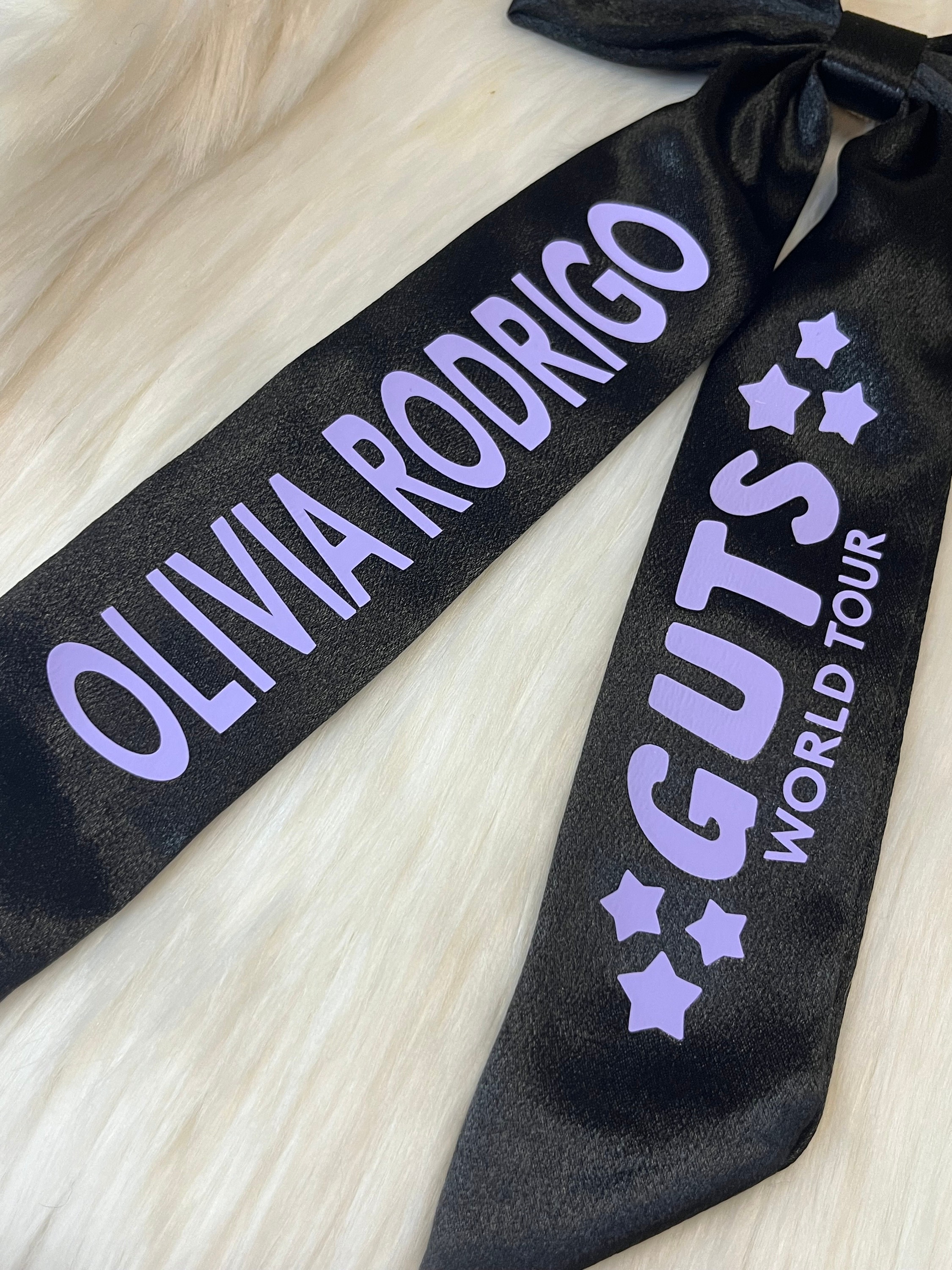 Olivia Rodrigo Olivia Rodrigo Hair Bow XL Hair Bow Concert Hair Bows ...