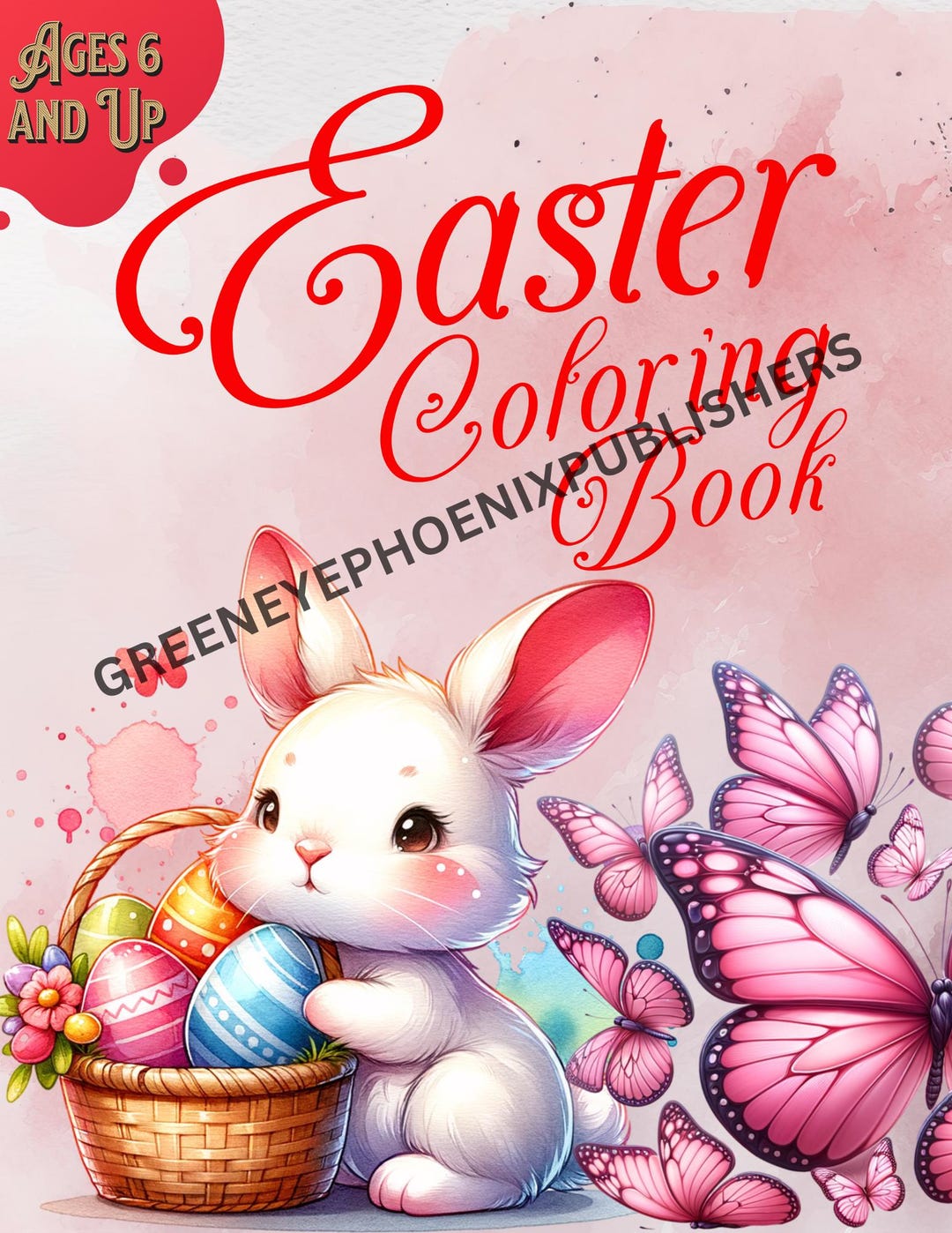 Cute Easter Coloring Book, Bunny, Ducks, Eggs (digital Download) - Etsy