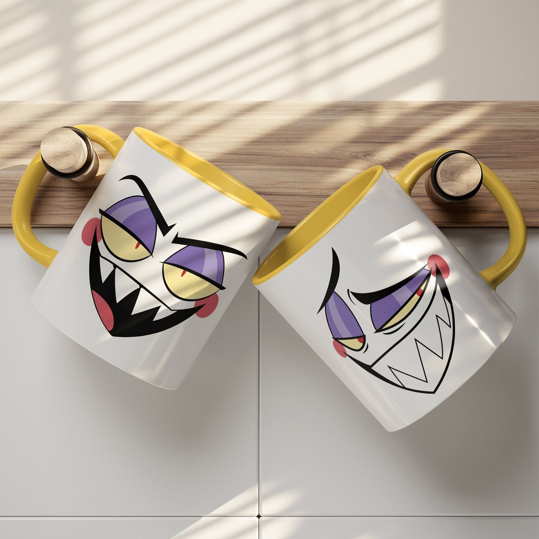 Lucifer Morningstar Hazbin Hotel Mug With 2 Different Faces - Etsy