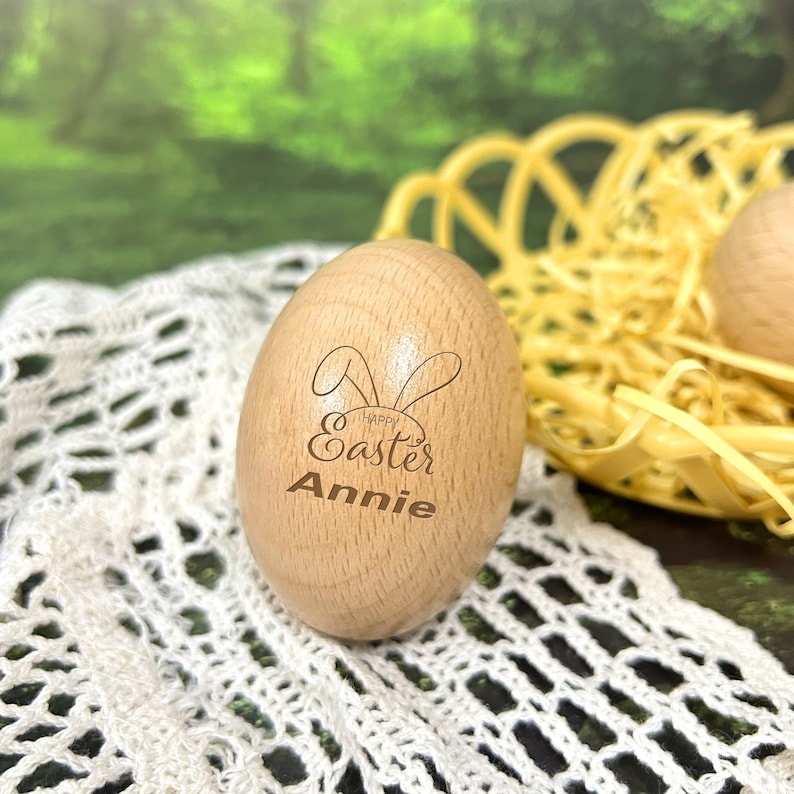 Bunny Designed Name Easter Eggs,first Spring Gift for Baby/kids,easter ...