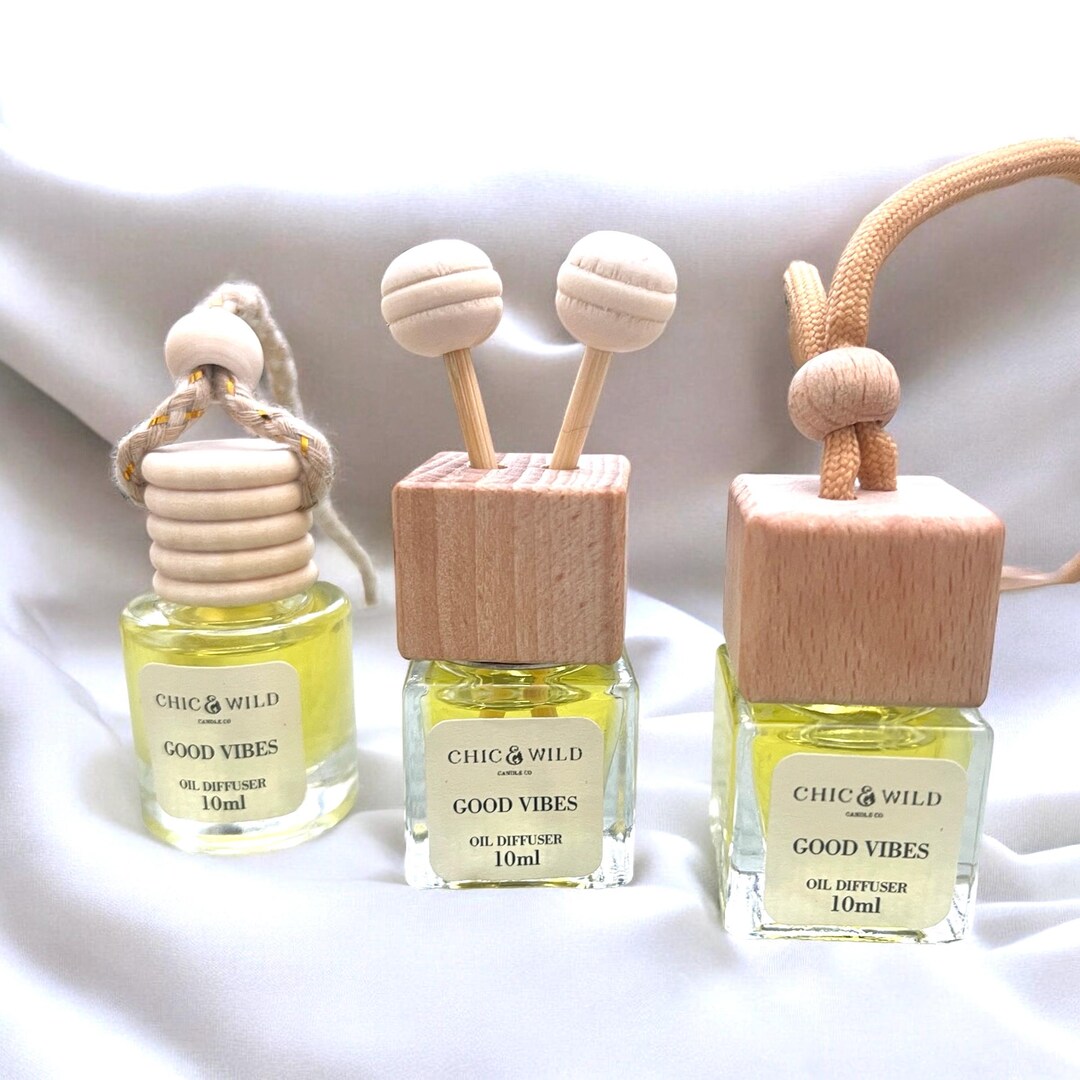 Car Essential Oil Diffuser Car Air Freshener Reed Diffuser Mood ...