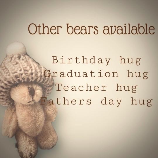 Pocket Bear Hug Welbeing Gift Mental Health Gift - Etsy