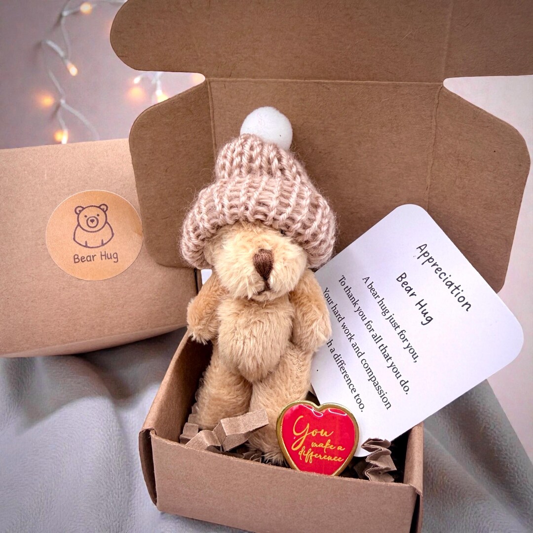 Staff Appreciation Pocket Bear Hug Gift, Thank You Staff Keepsake ...