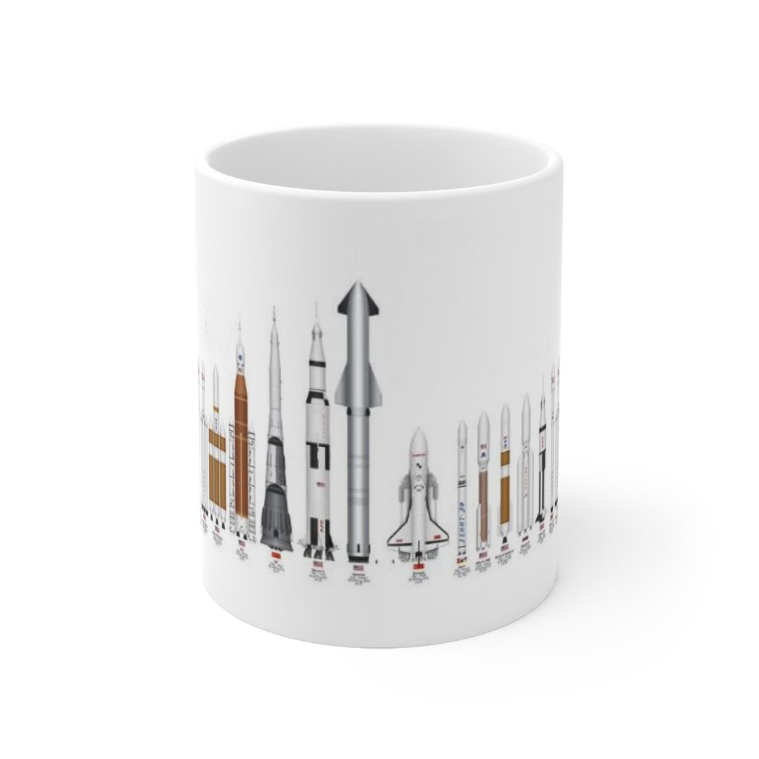 Heavy and Super Heavy Lift Rockets of the World Space Gift Mug - Etsy