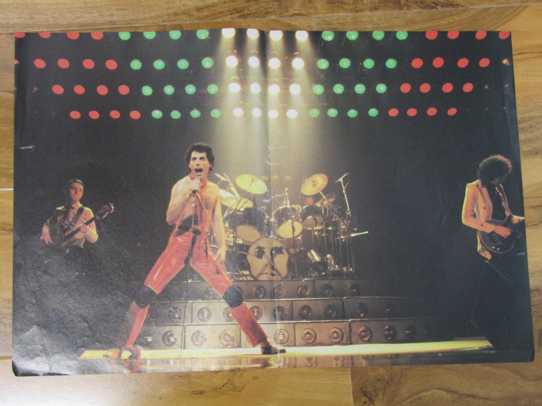 Vintage Queen Rock Poster 1970s True Vintage - Etsy