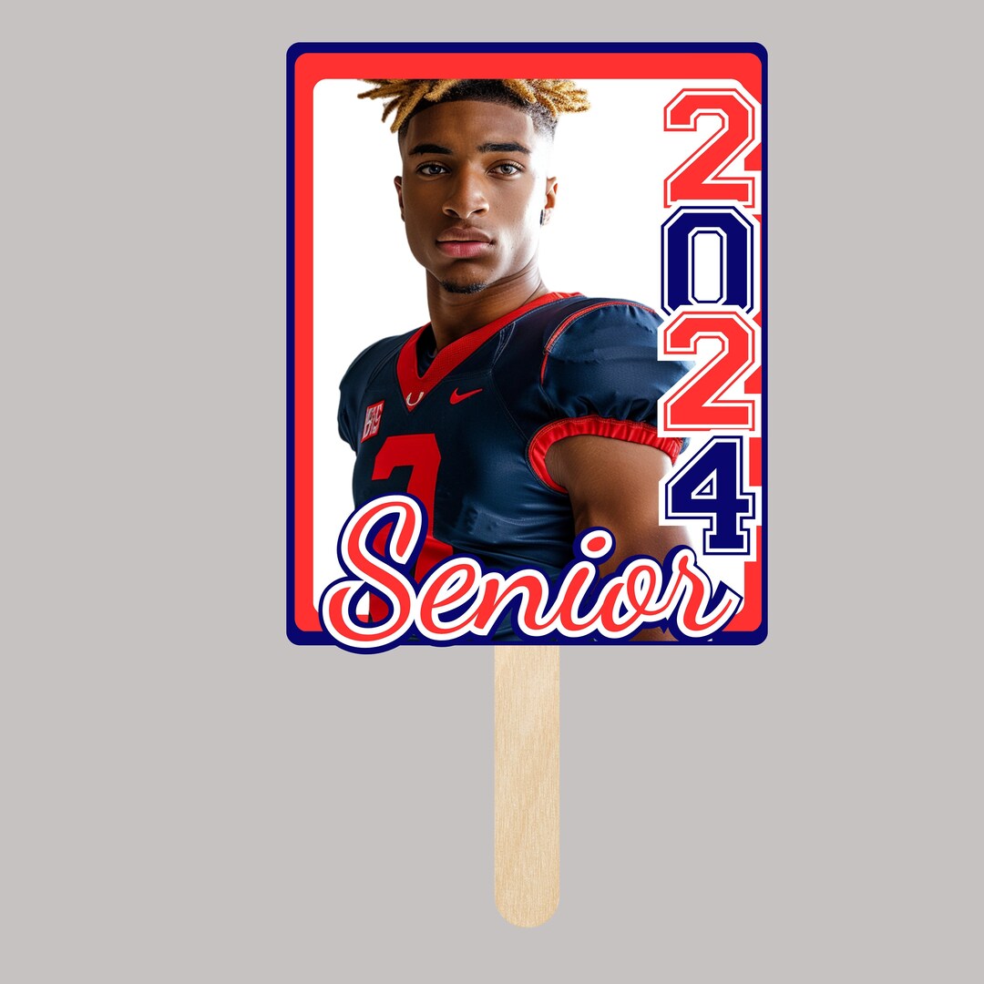 Editable Senior Graduation Fan Template - Etsy