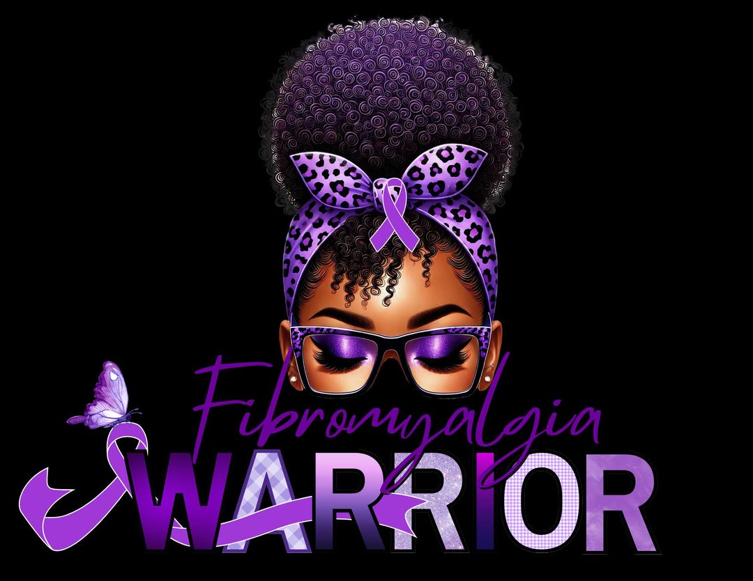 Fibromyalgia Awareness Template - Etsy