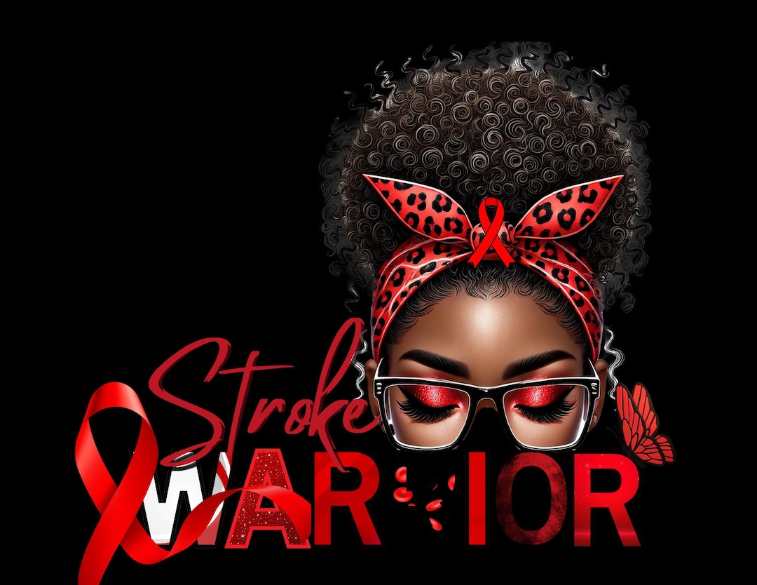 Stroke Awareness Template - Etsy