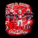 Football Theme T-shirt Editable Design Template Red and White - Canva ...