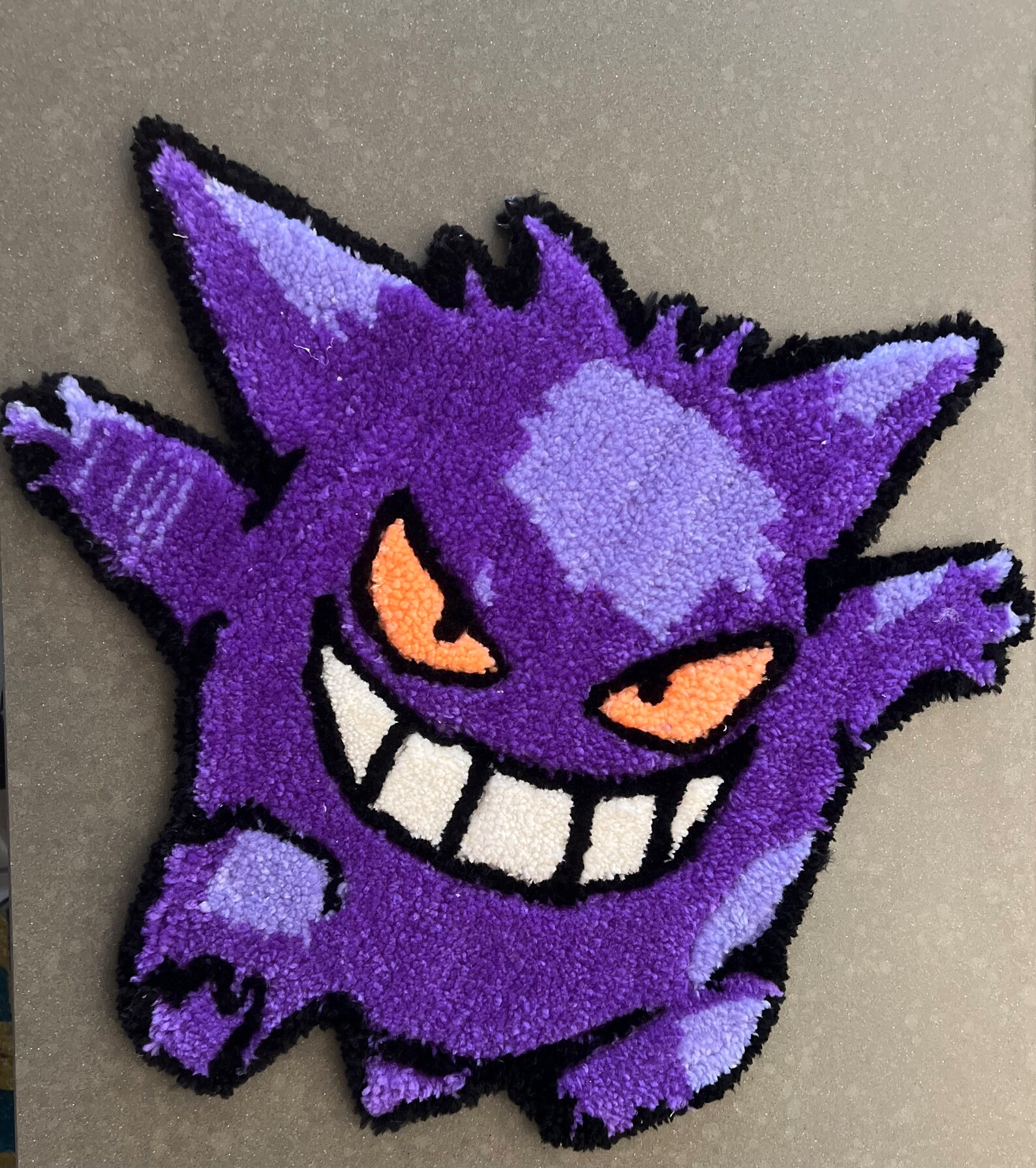 Gengar Tufting Rug - Etsy