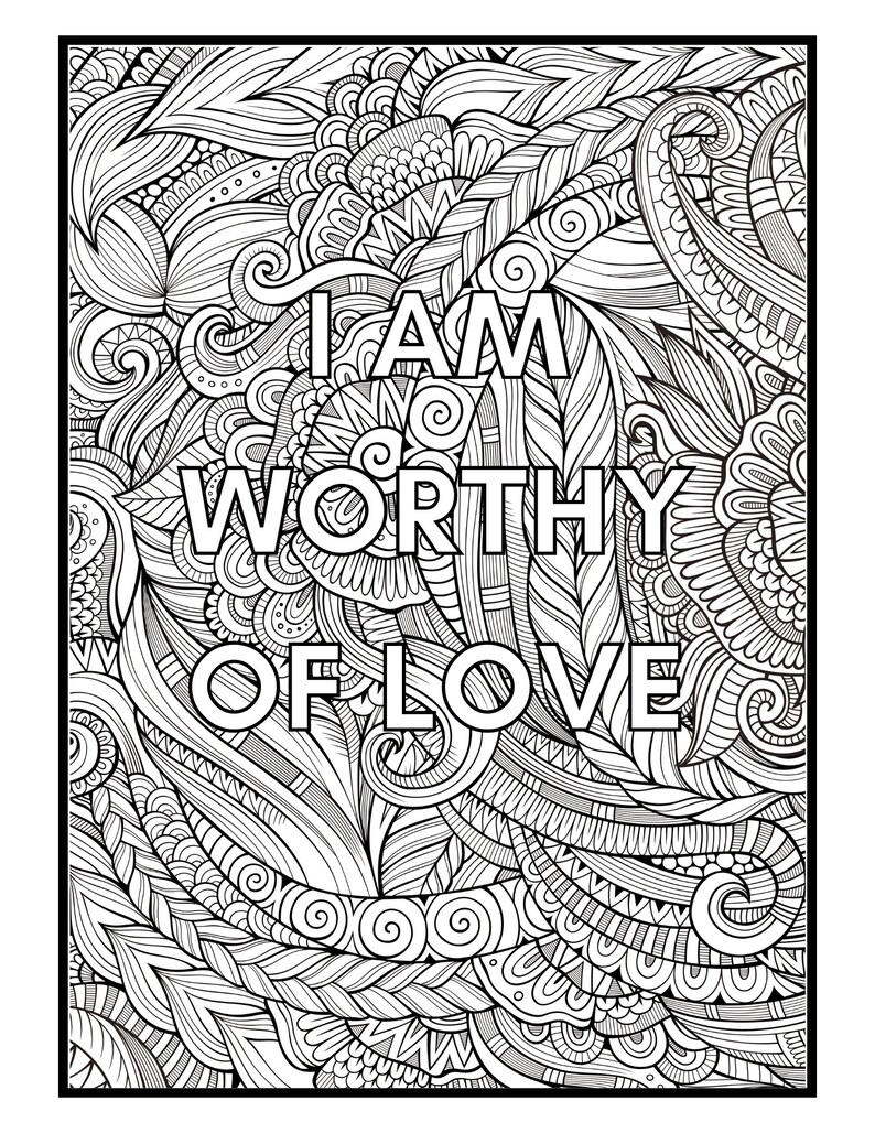 Boost Your Self Worth/ Meditation Therapeutic Art/ Manifestation Tool ...