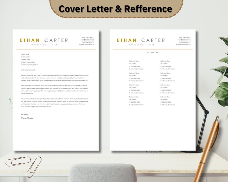 2024 Resume Template With Photo Google Docs, Resume Template Word ...