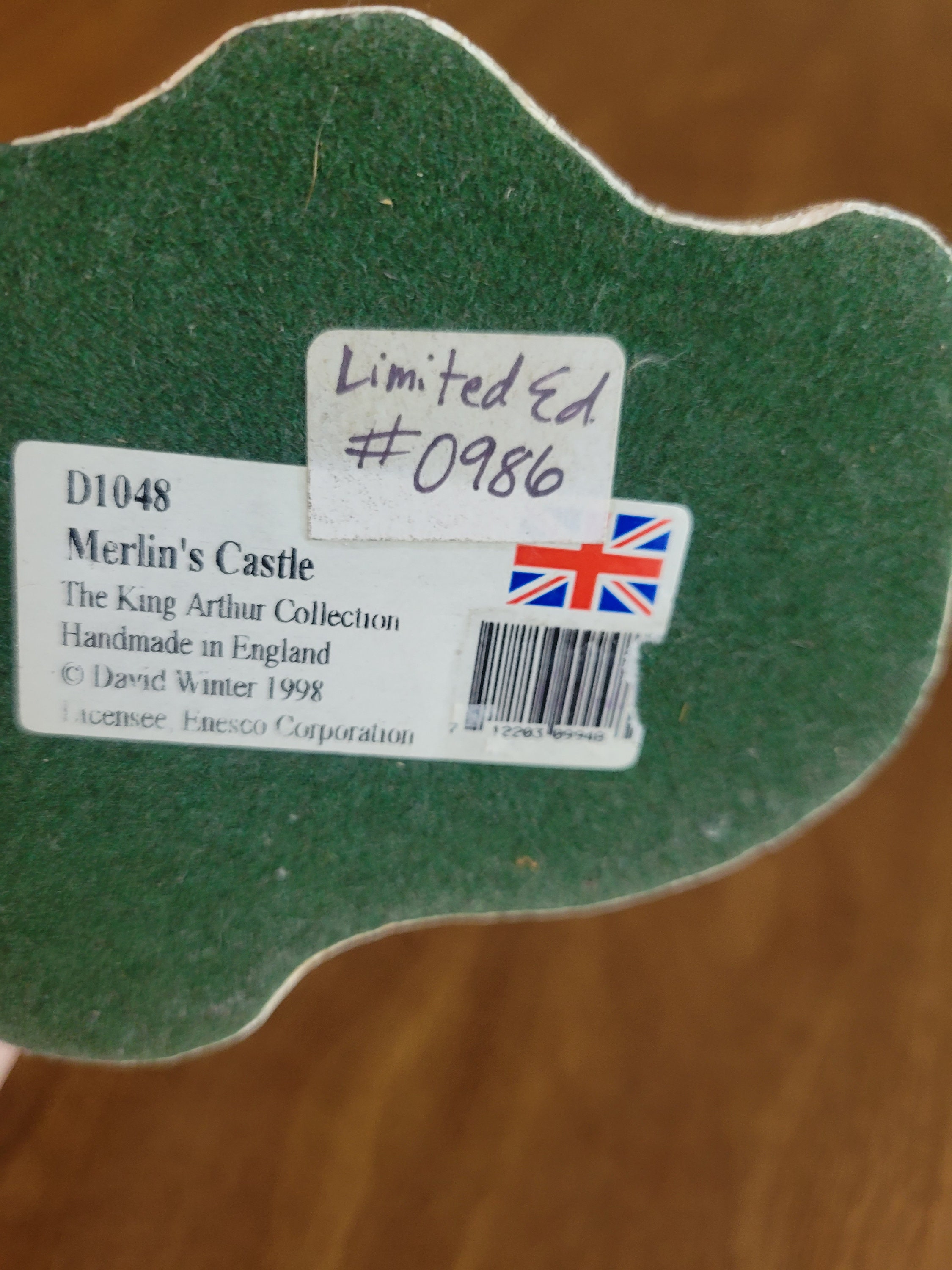 David Winter's Merlin Castle Collection 1998 Ltd Ed. 0986/1250 - Etsy