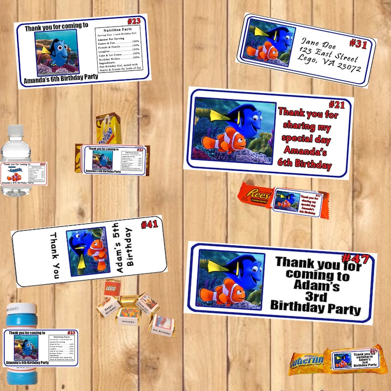 Nemo Birthday - Etsy