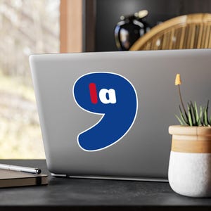 Comma-la Decal, Comma La Decal, Kamala Laptop Decal, Kamala Sticker ...