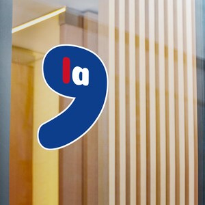 Comma-la Decal, Comma La Decal, Kamala Laptop Decal, Kamala Sticker ...