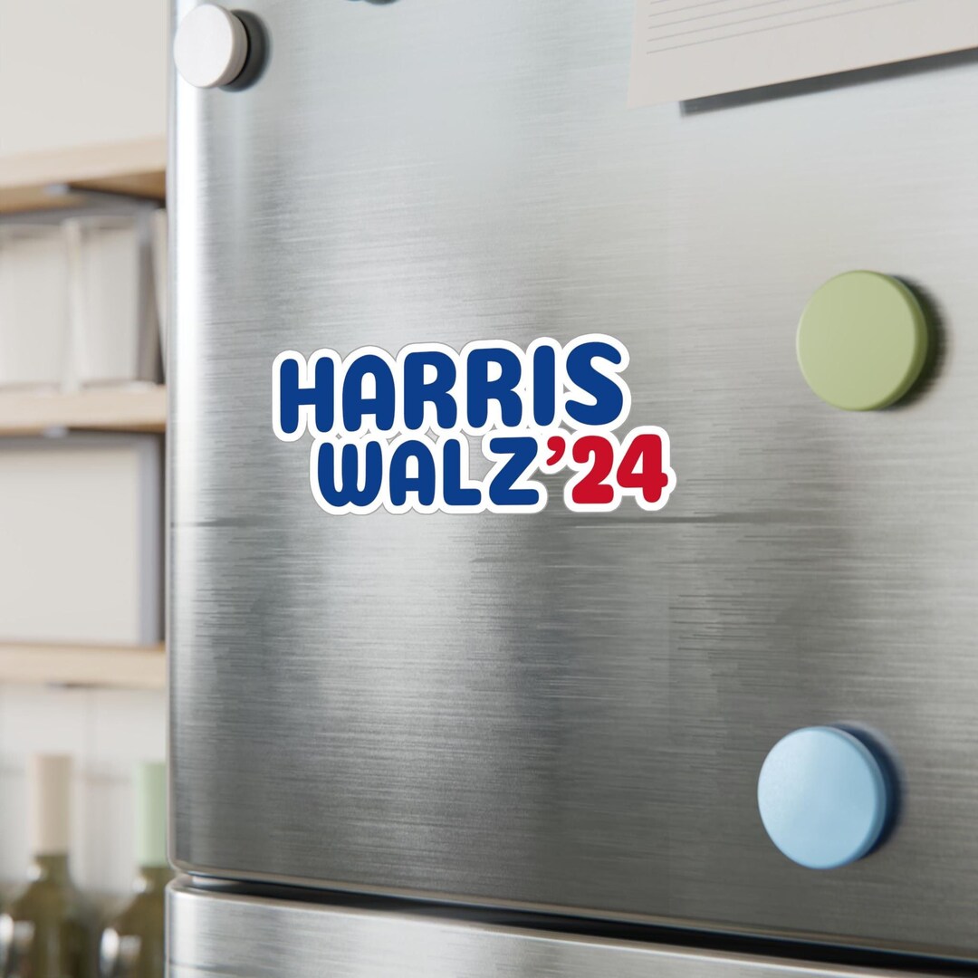 Harris Walz 2024, Harris Walz Decal, Harris Walz Laptop Decal, Harris ...