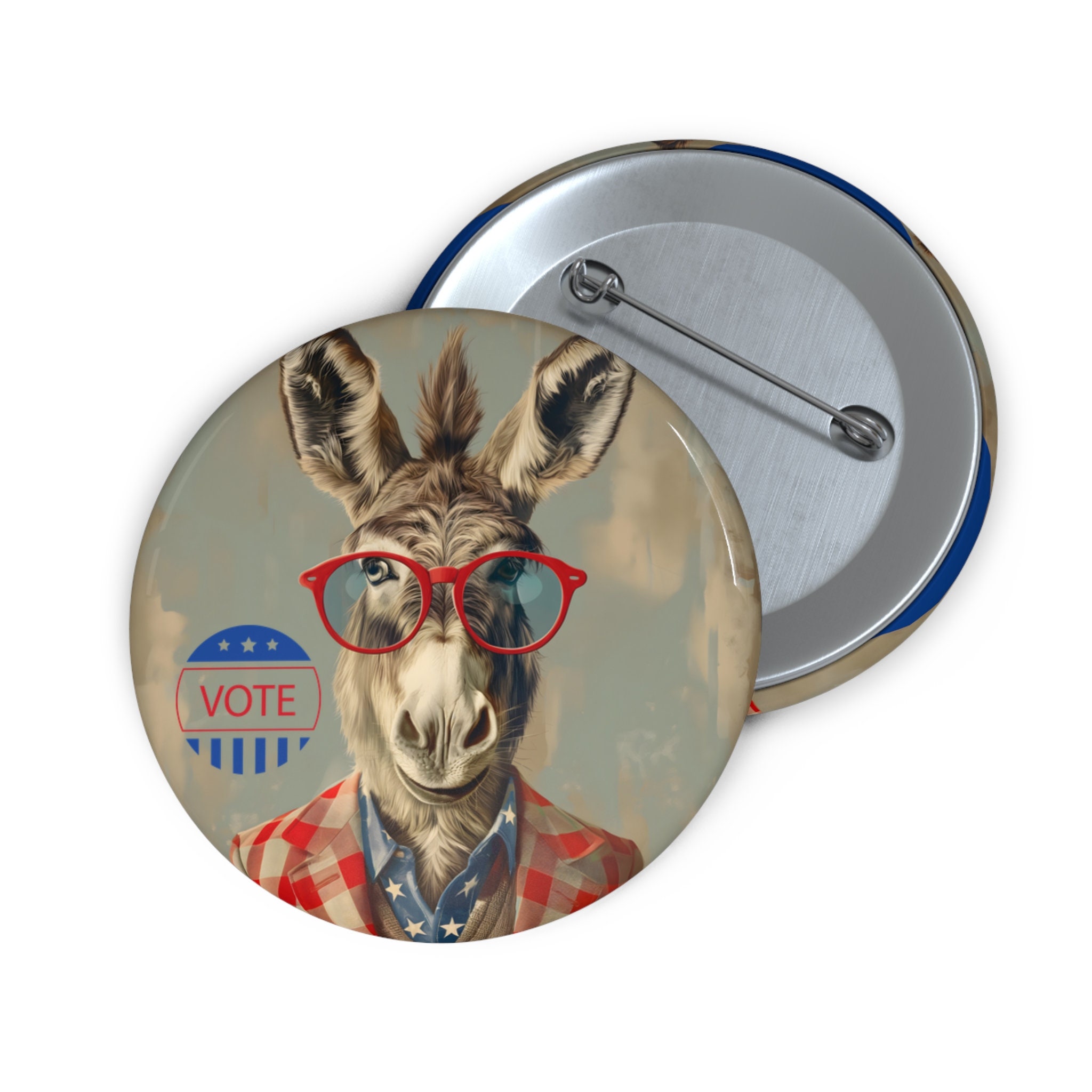 Democratic Party Pin 2024 Election Badge Pin Election Pin Election ...