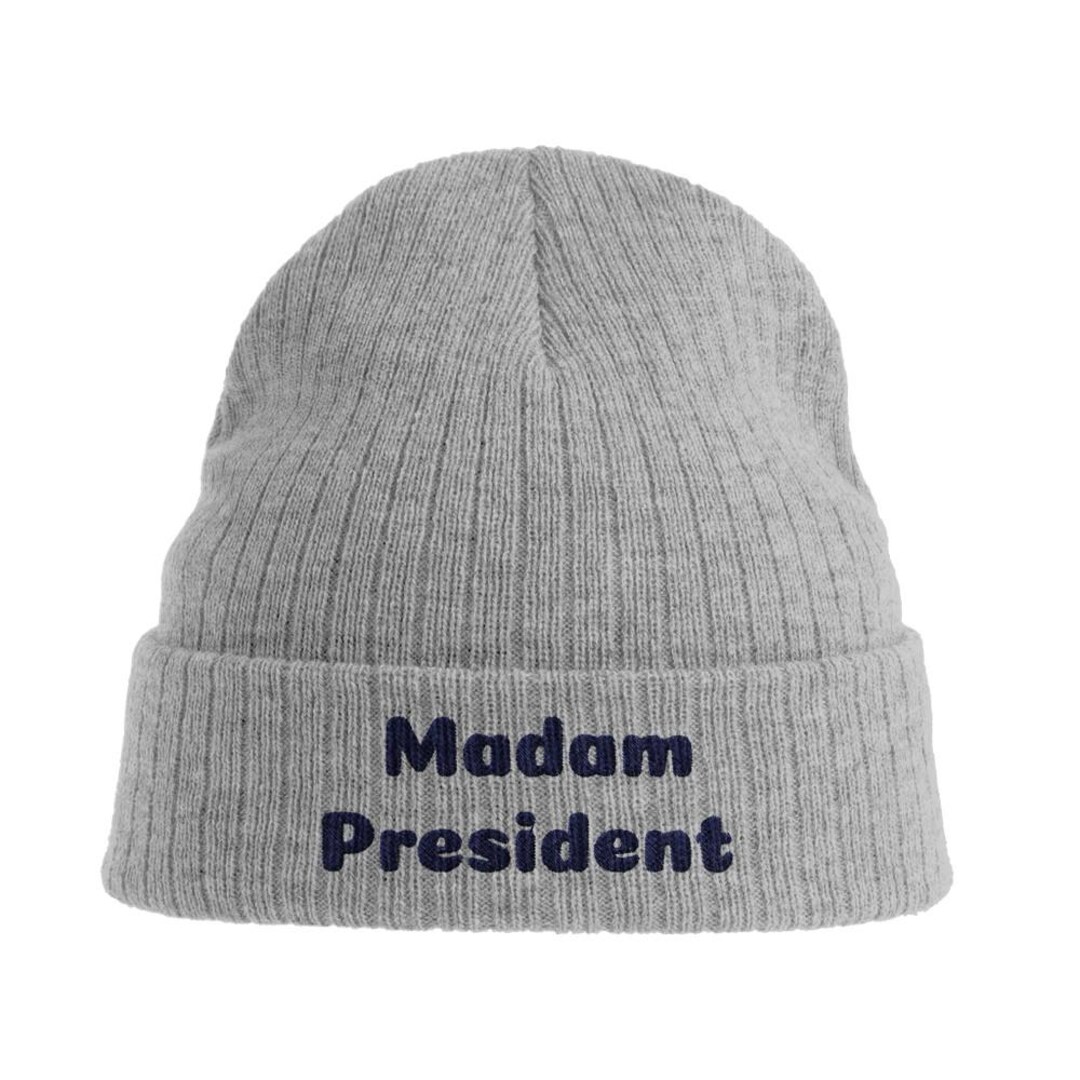 Madam President Sustainable Rib Cuffed Beanie, Madam President Beanie ...