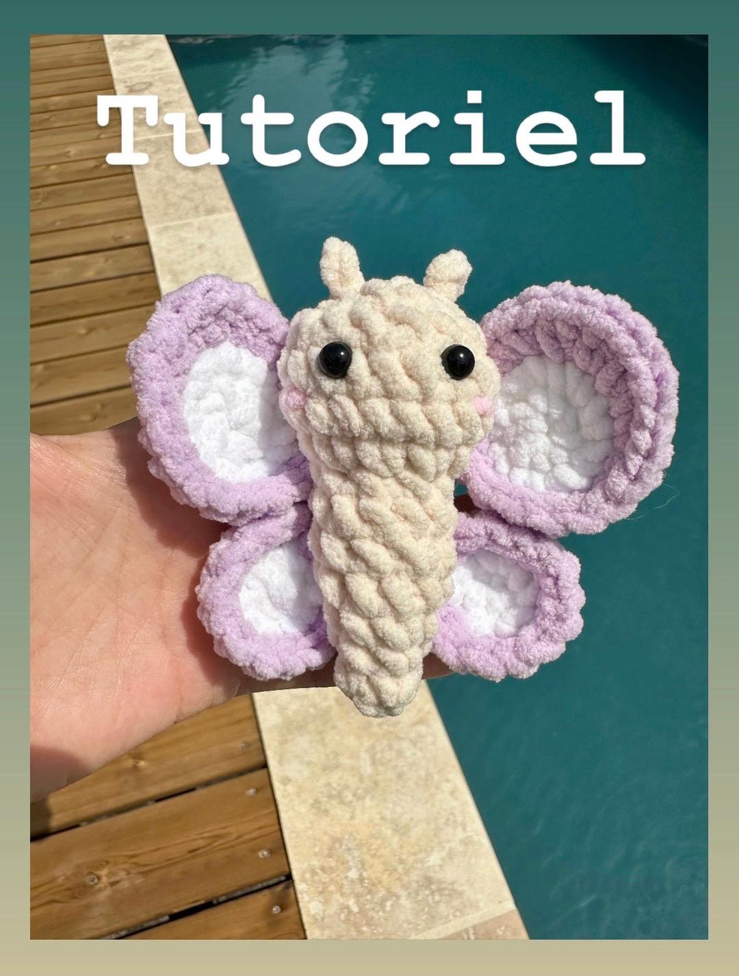 Patron Papillon au Crochet PDF – Amigurumi Délicat & Poétique ...