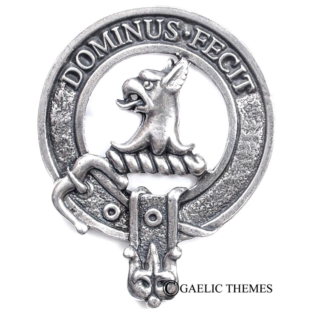 Clan Baird Clan Crest Cap Badge - Made in Scotland - Quality Pewter ...
