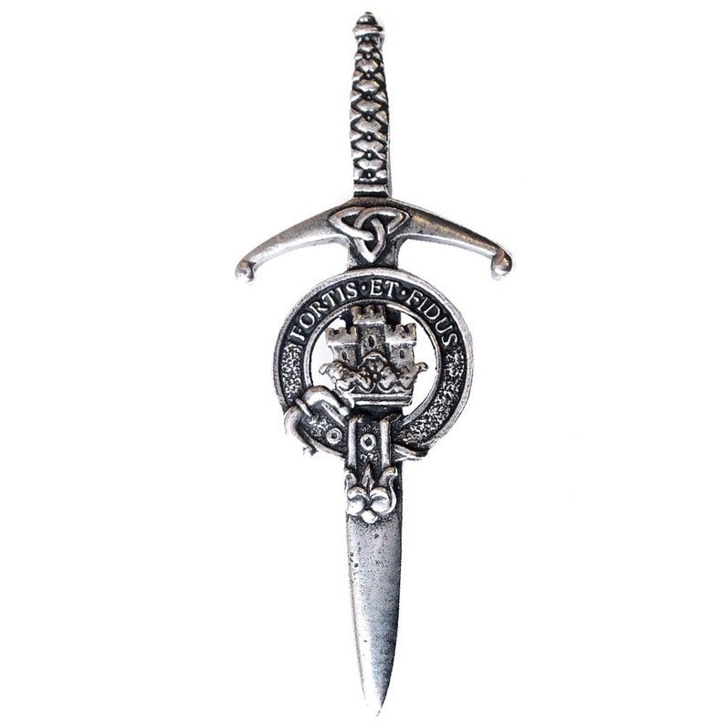 Clan Maclachlan Clan Crest Kilt Pin - Made in Scotland - Quality Pewter ...