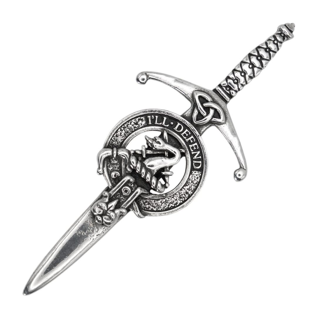 Clan Lennox Clan Crest Kilt Pin - Made in Scotland - Quality Pewter Pin ...