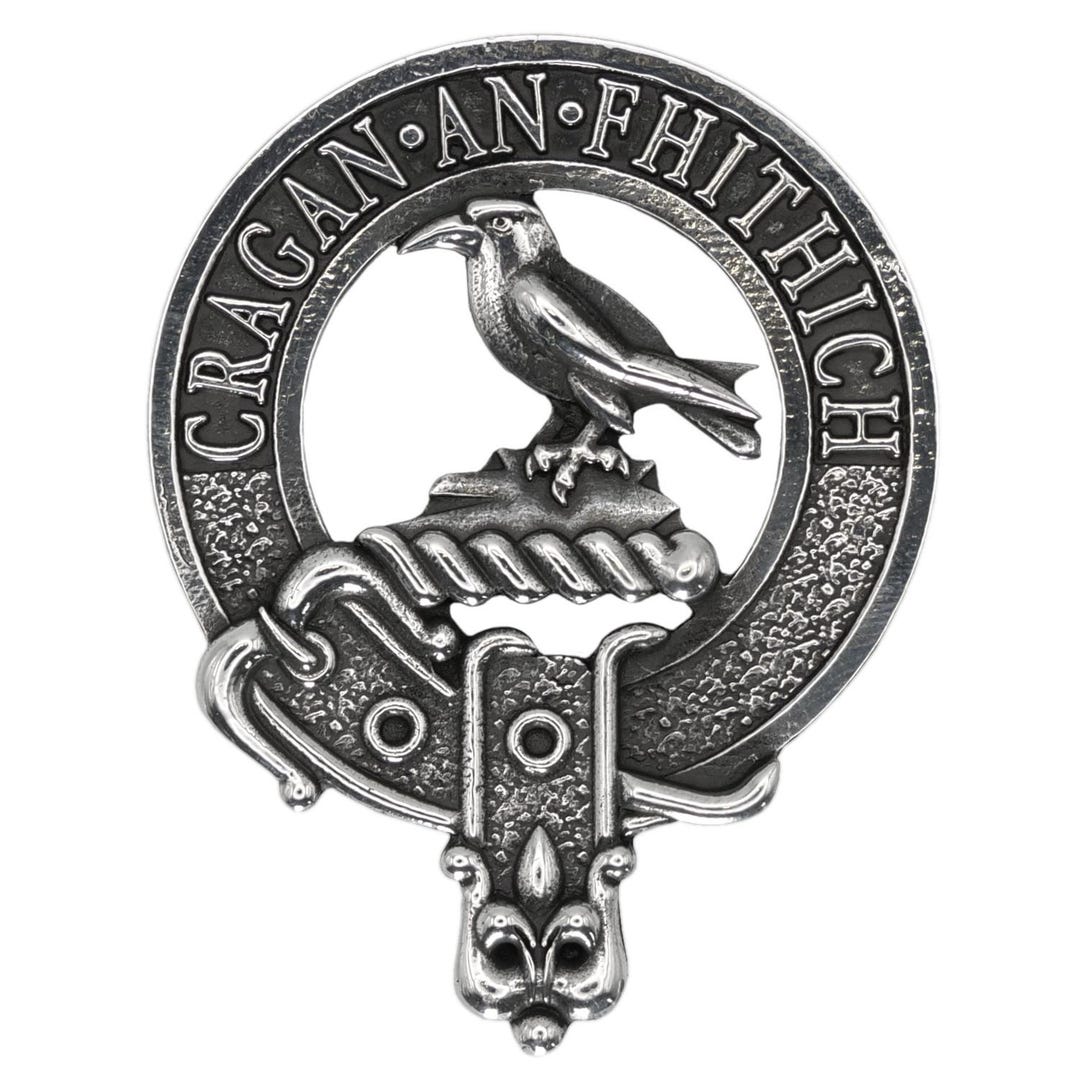 Clan Macdonnell of Glengarry Clan Crest Cap Badge - Made in Scotland ...