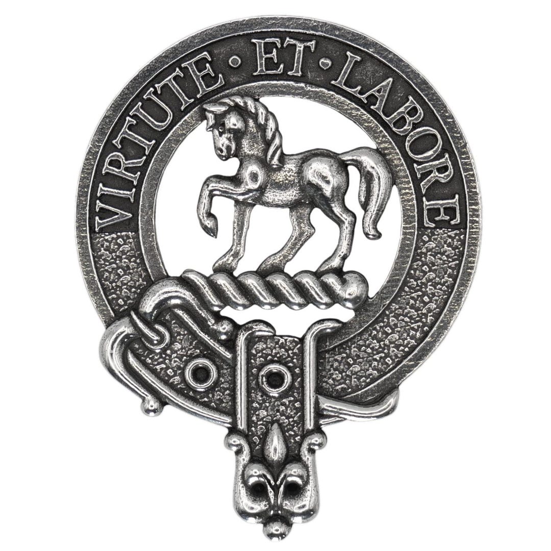 Clan Cochrane Clan Crest Cap Badge - Made in Scotland - Quality Pewter ...
