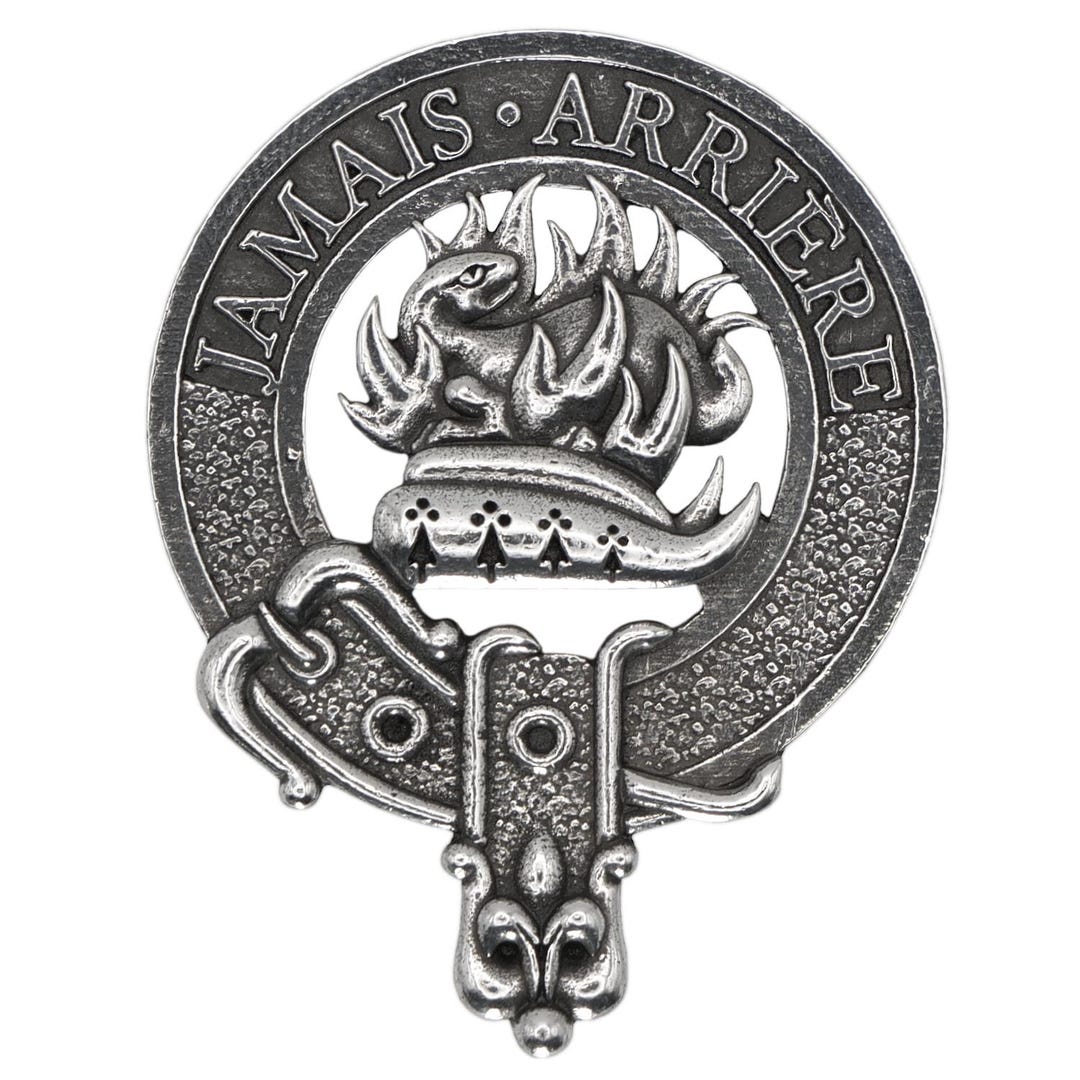 Clan Douglas Clan Crest Cap Badge - Made in Scotland - Quality Pewter ...