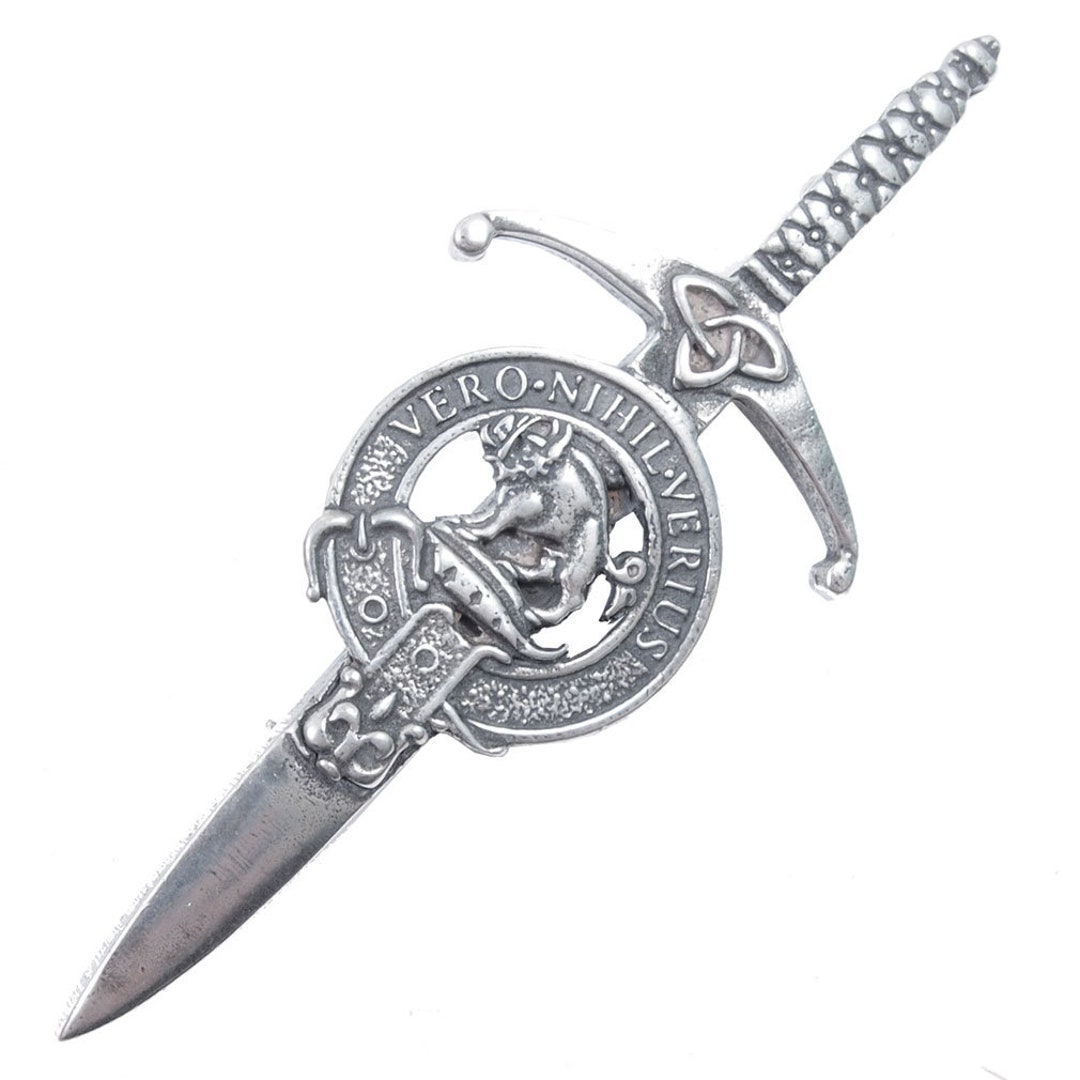 Clan Weir Clan Crest Kilt Pin Made in Scotland Quality Pewter Pin ...