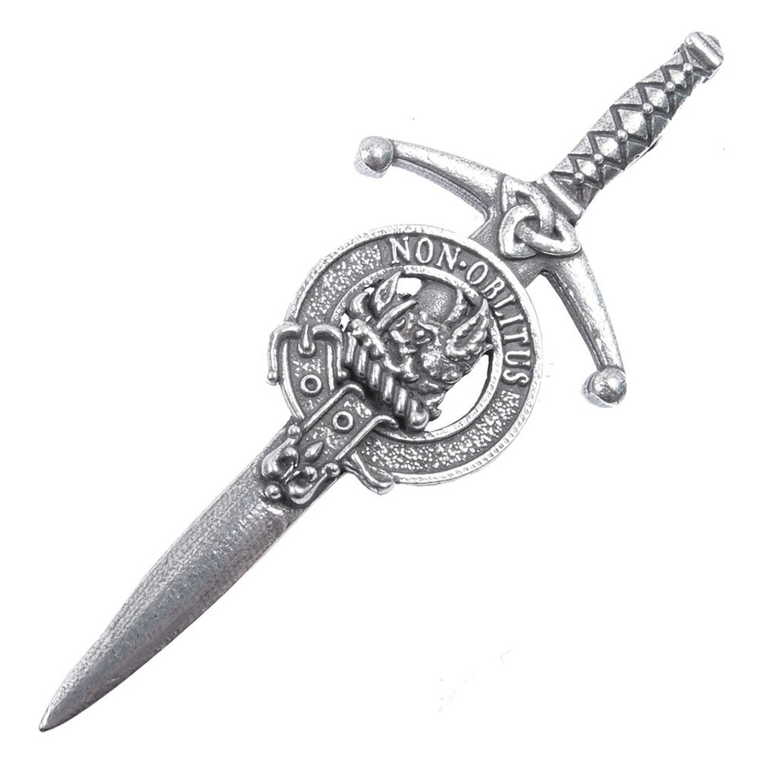 Clan Mactavish Clan Crest Kilt Pin - Made in Scotland - Quality Pewter ...