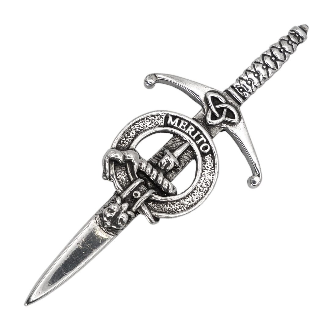 Clan Dunlop Clan Crest Kilt Pin - Made in Scotland - Quality Pewter Pin ...