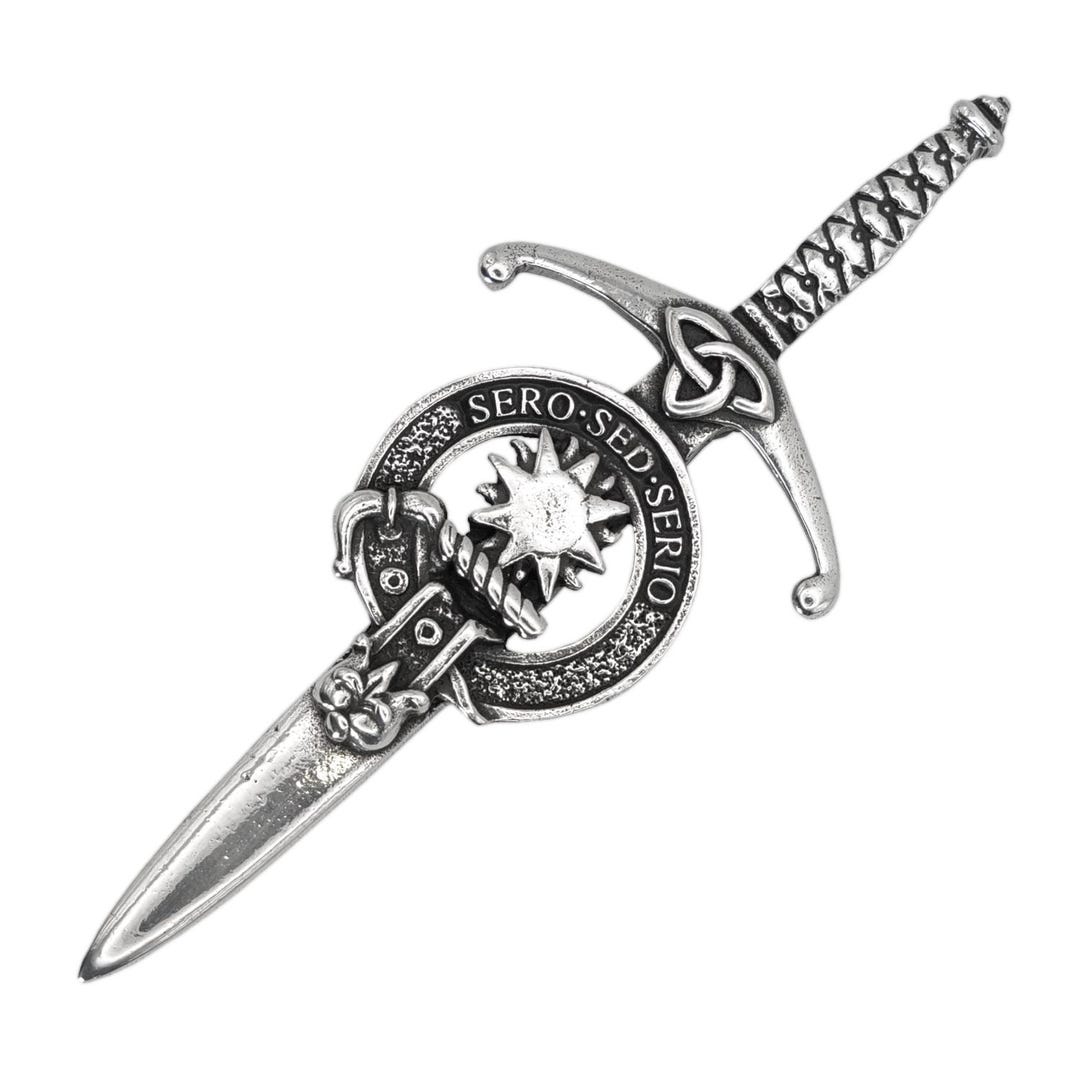 Clan Kerr Clan Crest Kilt Pin - Made in Scotland - Quality Pewter Pin ...