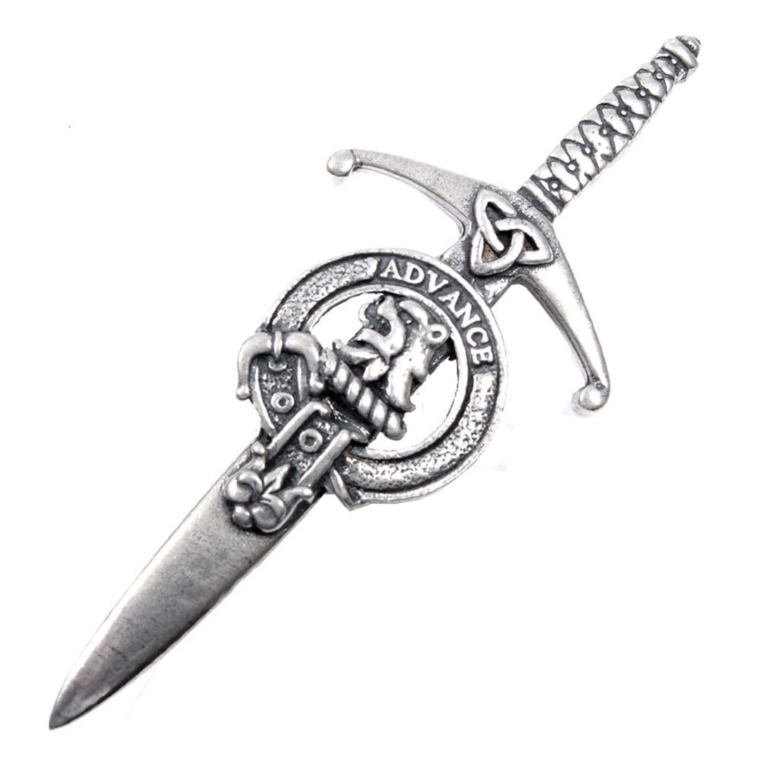 Clan Chalmers Clan Crest Kilt Pin - Made in Scotland - Quality Pewter ...